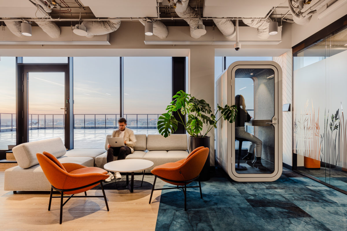 we are workplace – Modular office I confidential client